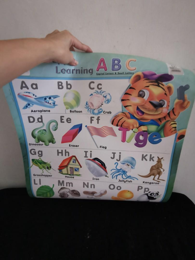 ABC chart, Babies & Kids, Infant Playtime on Carousell