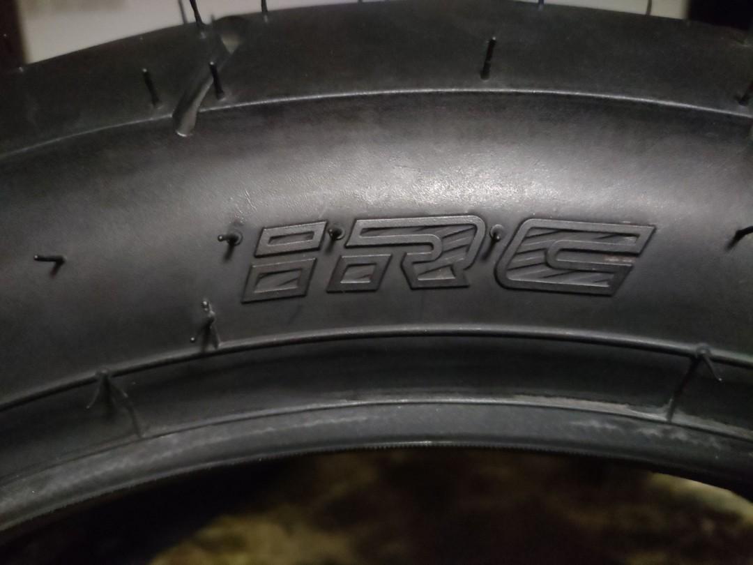 Aerox stock IRC tyres, Motorcycles, Motorcycle Accessories on Carousell