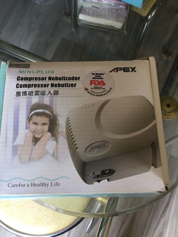 Apex Compressor Nebuliser For Free, Health & Nutrition, Assistive ...