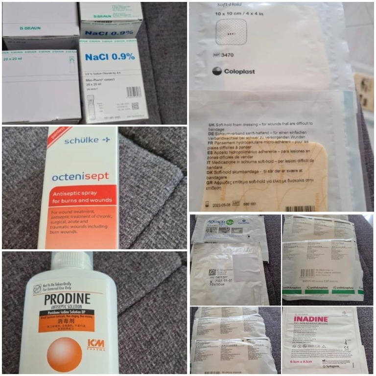 Brava Skin Barrier Spray, Prodine Antiseptic Solution , Health ...