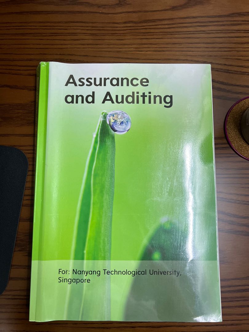 Assurance and Auditing textbook (NTU), Hobbies & Toys, Books ...