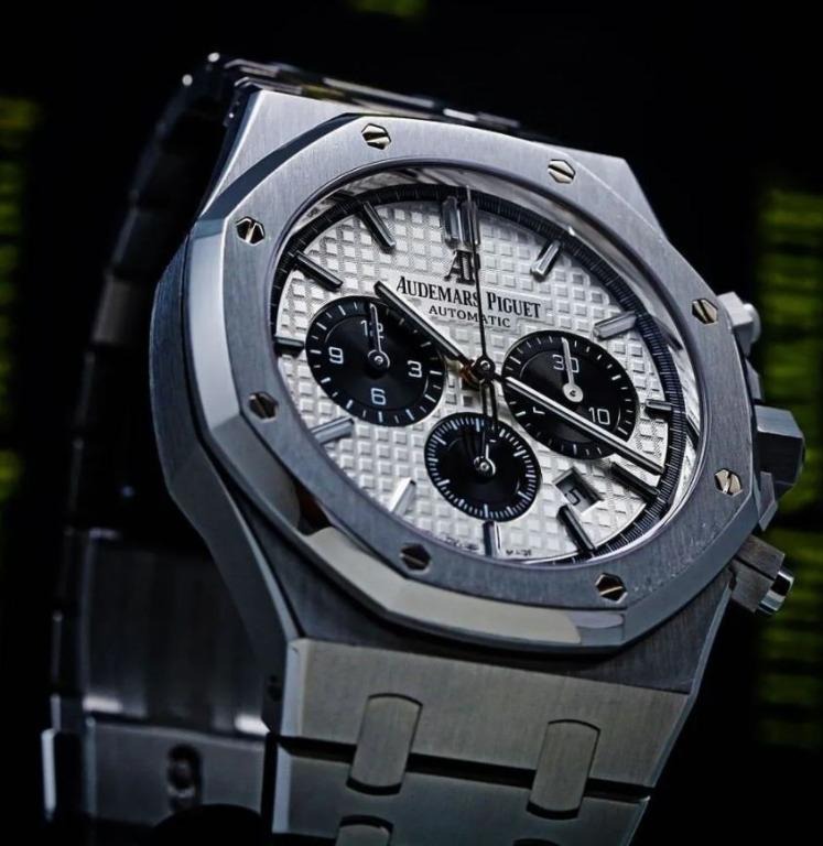 Audemars Piguet AP 26331ST White Dial Panda 26331, Luxury, Watches on ...