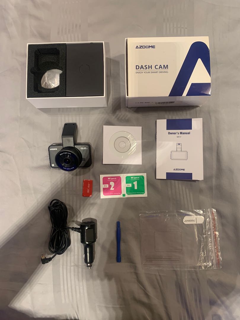 AZDOME M17 DASH CAM WIFI CAR DVR CAMERA F 1080P DASHCAM 24H PARKING ...