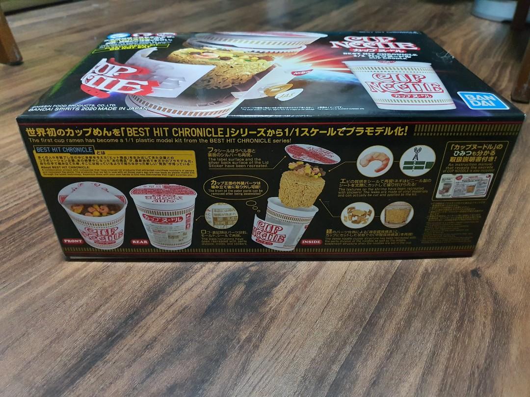 Bandai Cup Noodles Best Hit Chronicles 1/1 Plastic model kit, Hobbies ...