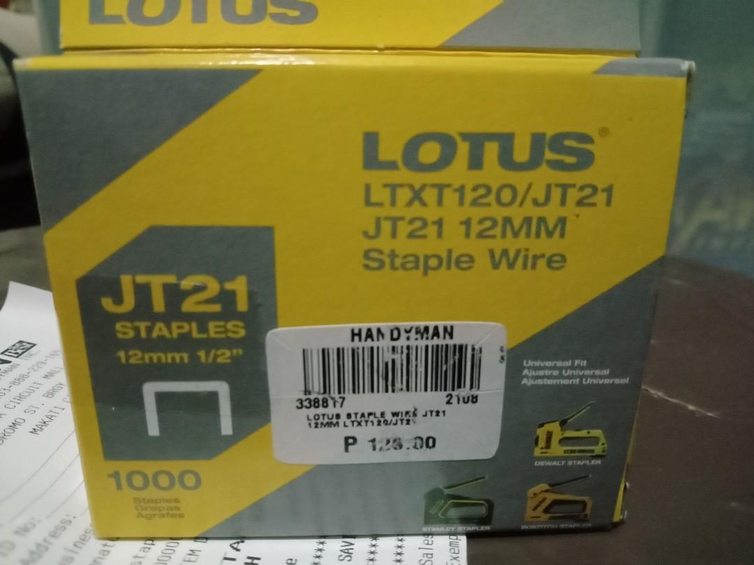 Brand New Lotus Gun Tacker Staple Wire, Commercial & Industrial ...