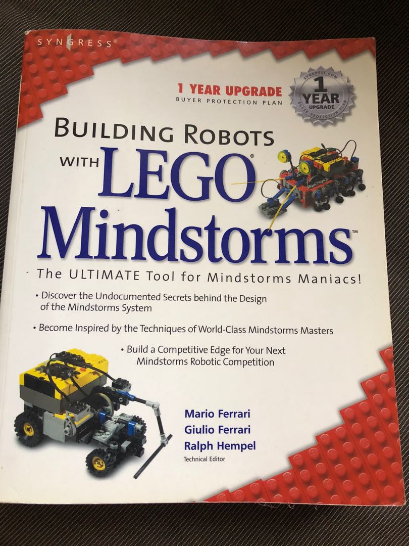 BUILDING ROBOTS WITH LEGO MINDSTORMS BOOK, Hobbies & Toys, Toys & Games ...