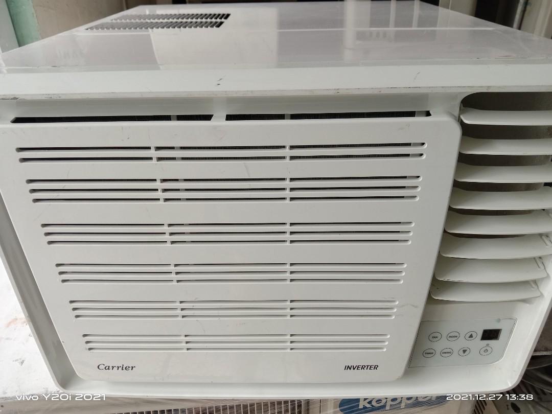 Carrier 1hp window type Inverter, TV & Home Appliances, Air ...