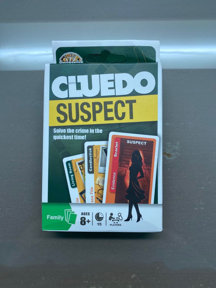 Cluedo Suspect, Hobbies & Toys, Toys & Games on Carousell