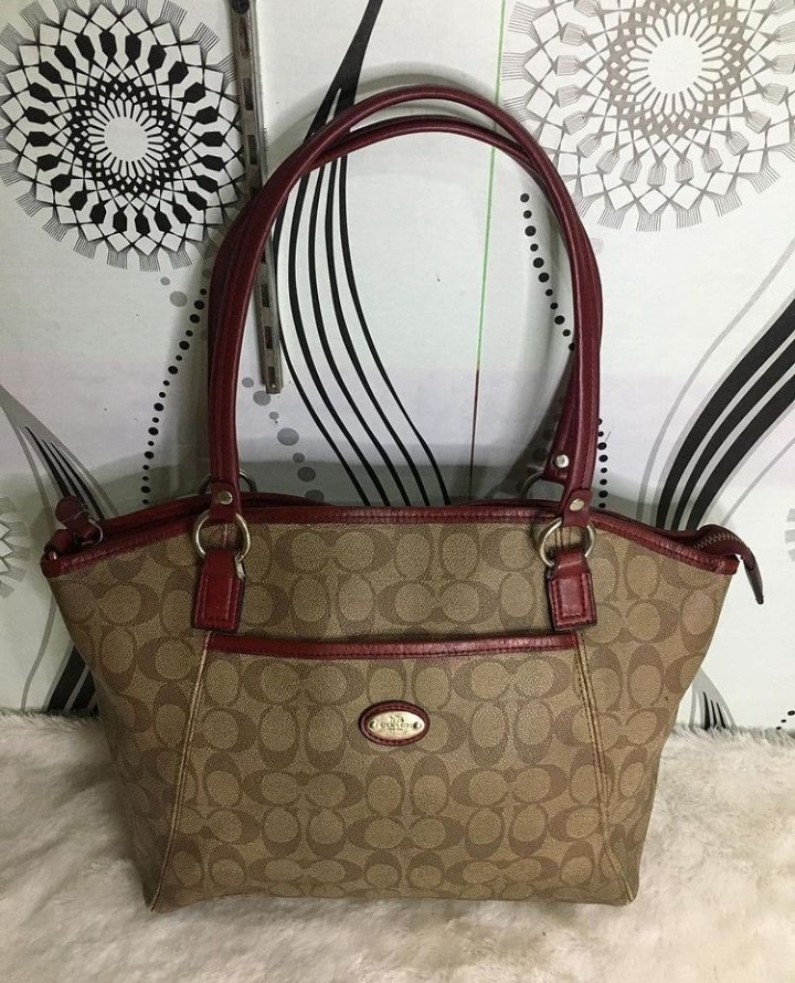 COACH LENGKAP CREED, Fesyen Wanita, Tas & Dompet di Carousell