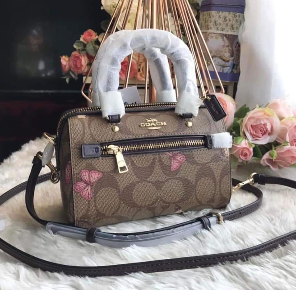 Coach Micro Rowan in Signature, Women's Fashion, Bags & Wallets, Cross ...