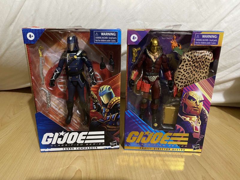 Cobra commander & Destro -, Hobbies & Toys, Toys & Games on Carousell
