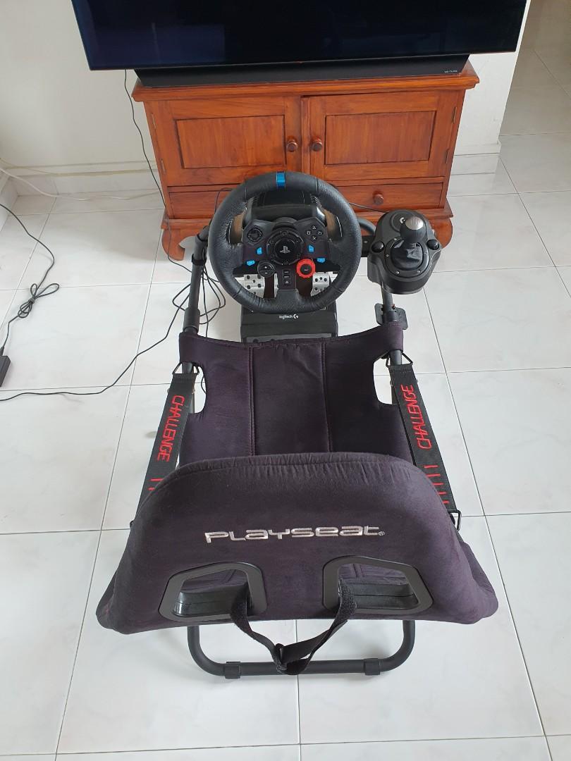 Complete Sim Racing Rig - Logitech G29 with Shifter - Playseat ...