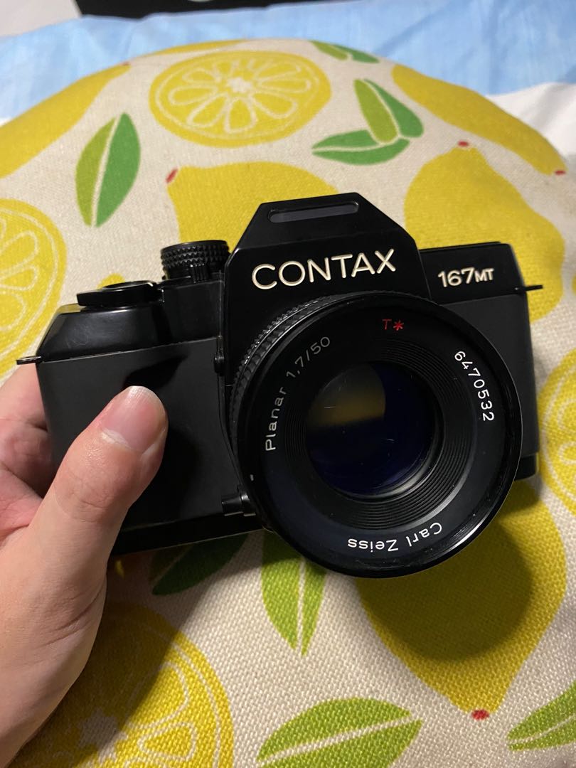 Contax 167MT + CY 50mm F/1.7 MMJ 35mm Film Camera, Photography, Cameras ...