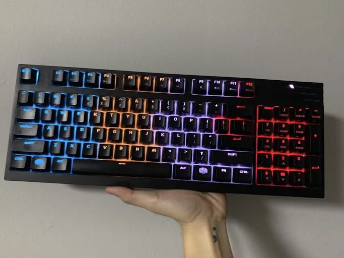 Cooler master Pro M mechanical keyboard, Computers & Tech, Parts ...