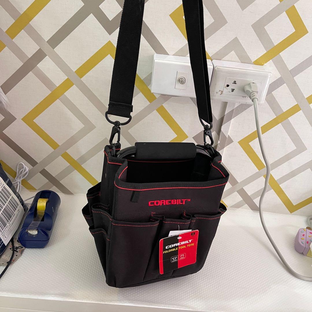 COREBILT Foldable Tool Tote 8” Wide, Men's Fashion, Bags, Belt bags ...