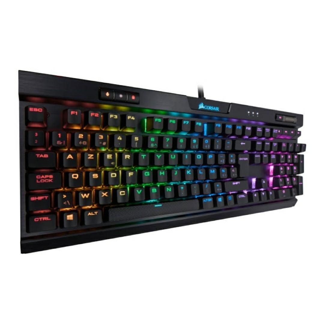 Corsair K70 RGB MK2.0 Mechanical Gaming Keyboard Cherry Brown (UK ...