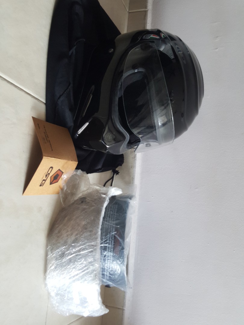 CRG Helmet "STIG", Motorcycles, Motorcycle Apparel on Carousell