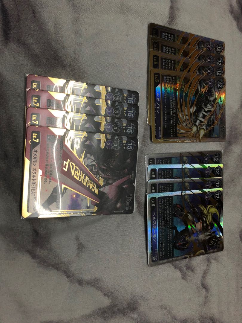 Digimon TCG - Purple collection, Hobbies & Toys, Toys & Games on Carousell