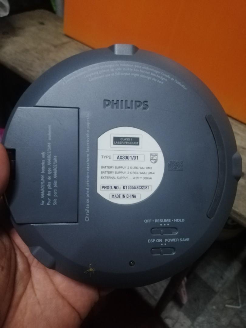 Discman Philips, Audio, Portable Music Players on Carousell