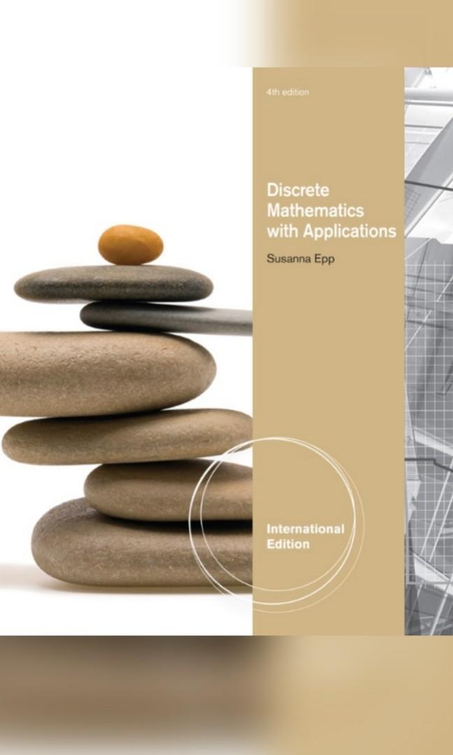 Discrete Mathematics textbook Susanna Epp NUS CS1231/CS1231S/MA1100 NTU ...