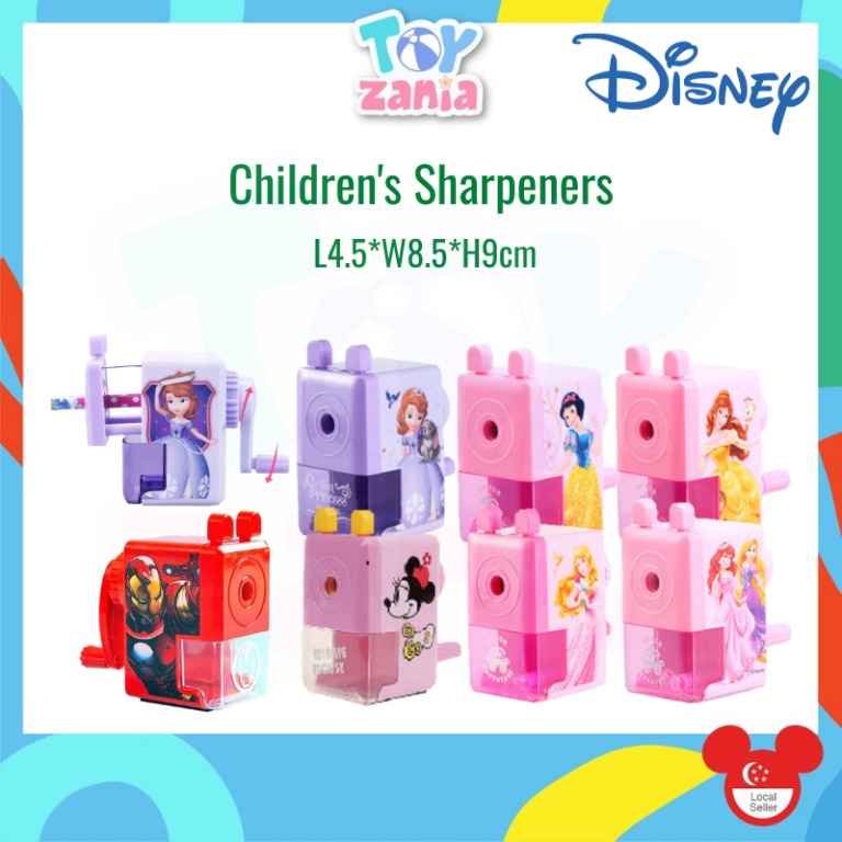 [TOYZANIA] Disney Children Sharpener Preschool Stationery Kids ...