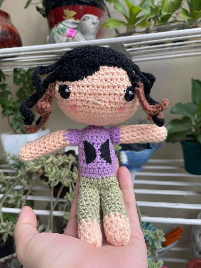 Doll Commission (Crochet), Hobbies & Toys, Stationary & Craft, Handmade ...