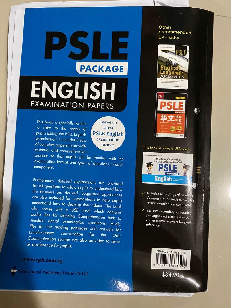 EPH PSLE English Examination Package, Hobbies & Toys, Books & Magazines ...