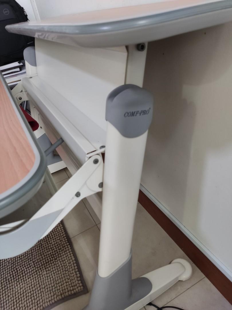Ergonomics Desk Table and Chair Comf-Pro, Furniture & Home Living ...