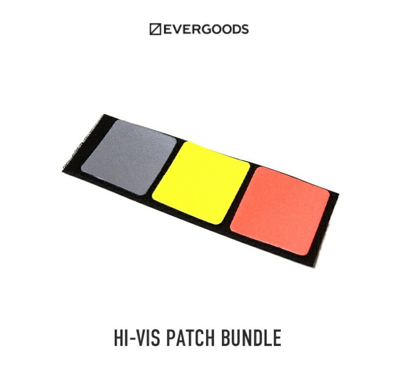 Evergoods Hi-Vis Patch Bundle/Glow Patch, 男裝, 袋, 腰袋、手提袋、小袋 - Carousell