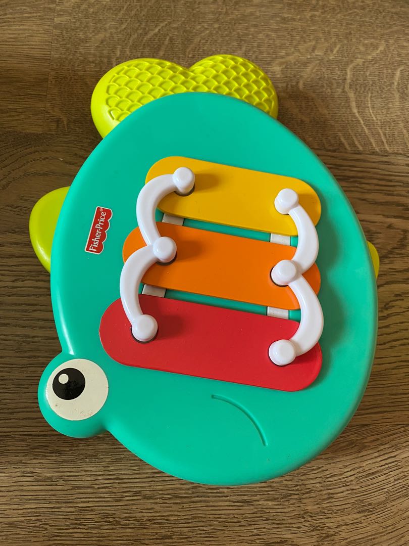Fisher-Price Musical Xylo Fish, Hobbies & Toys, Toys & Games on Carousell