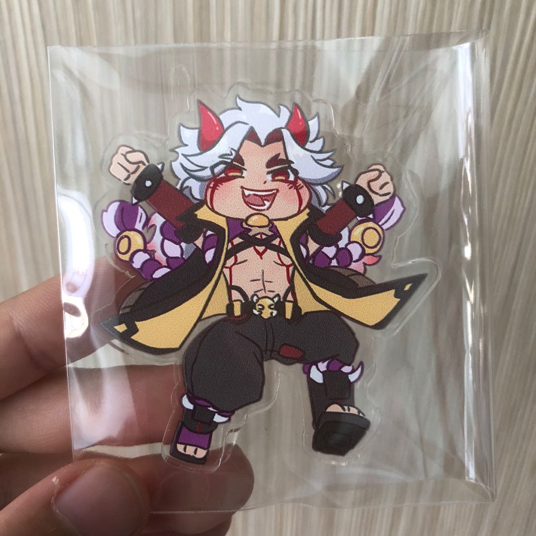 Genshin Impact Badge / Pin - Arataki Itto, Hobbies & Toys, Memorabilia ...