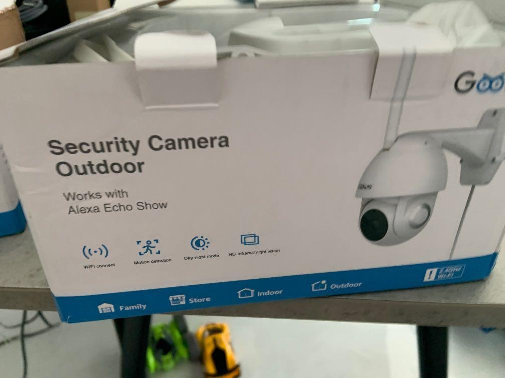 Goowis cctv camera, Furniture & Home Living, Security & Locks, Security ...