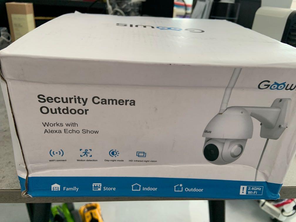 Goowis cctv camera, Furniture & Home Living, Security & Locks, Security ...