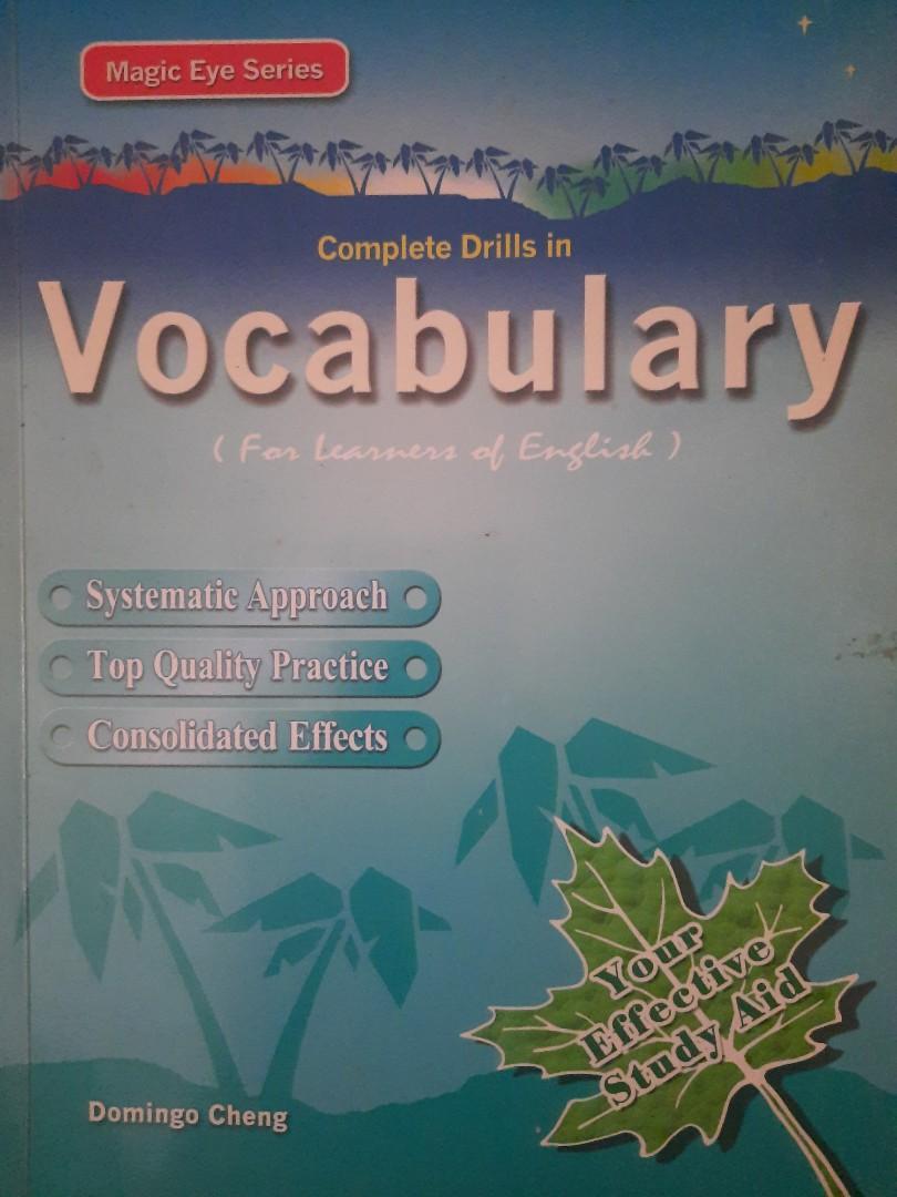 HK secondary school vocabulary exercise book, 興趣及遊戲, 書本 & 文具, 書本及雜誌 ...