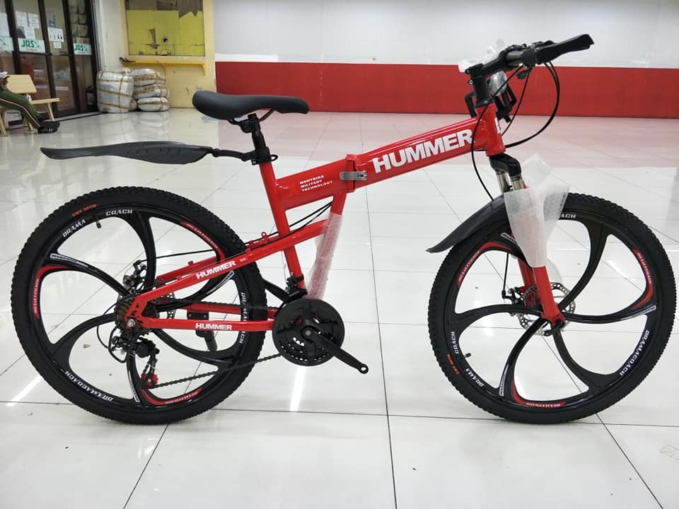 Hummer Folding Mountain Bike, Sports Equipment, Bicycles & Parts ...