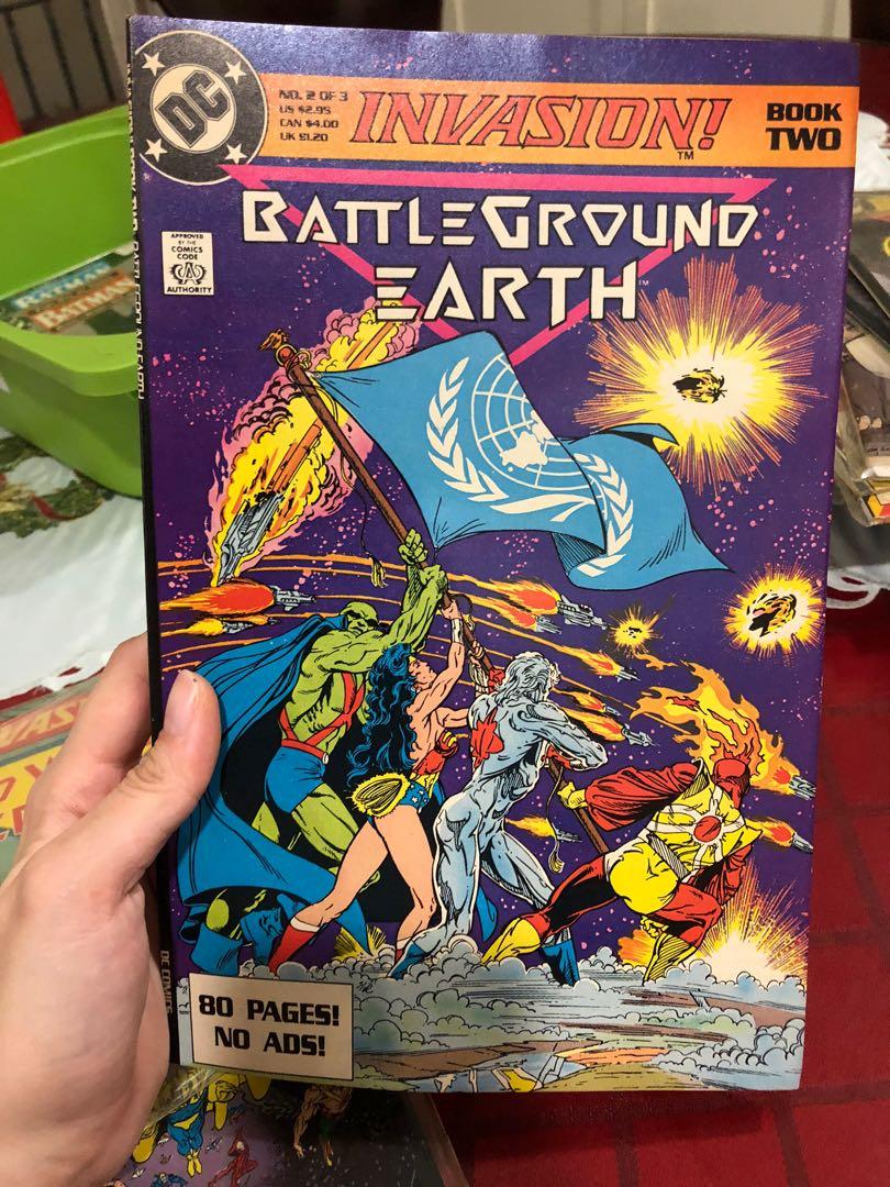 Invasion! Issue 1 to 3 (DC Comics), Hobbies & Toys, Books & Magazines ...