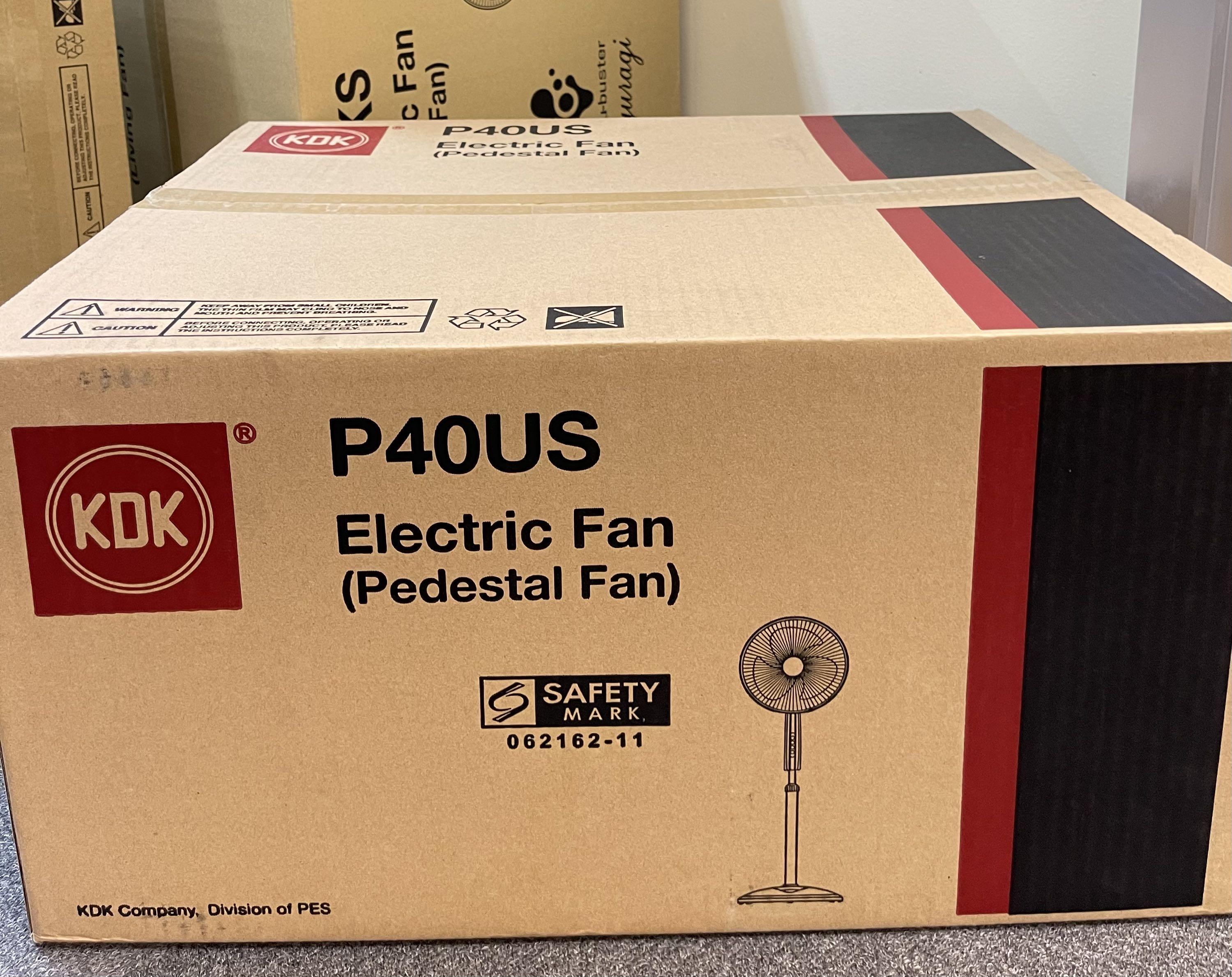 KDK Stand Fan （P40US), Furniture & Home Living, Lighting & Fans, Fans ...