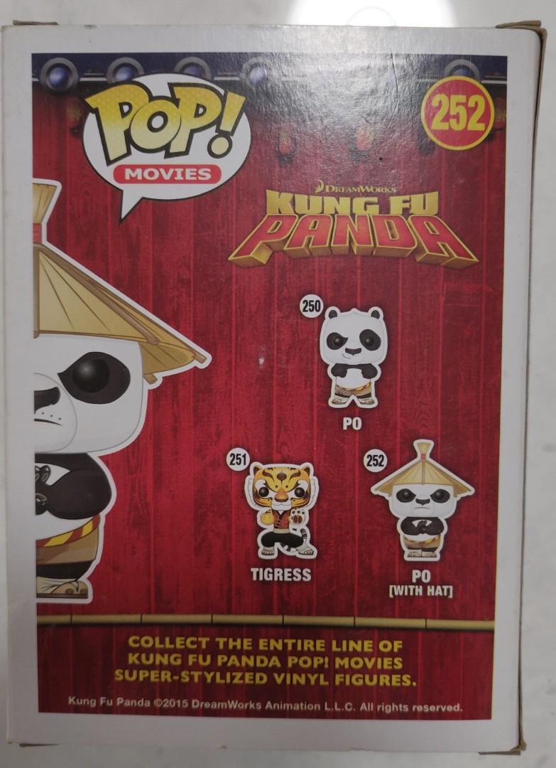 Kung Fu Panda Po with Hat Funko Pop, Hobbies & Toys, Toys & Games on ...