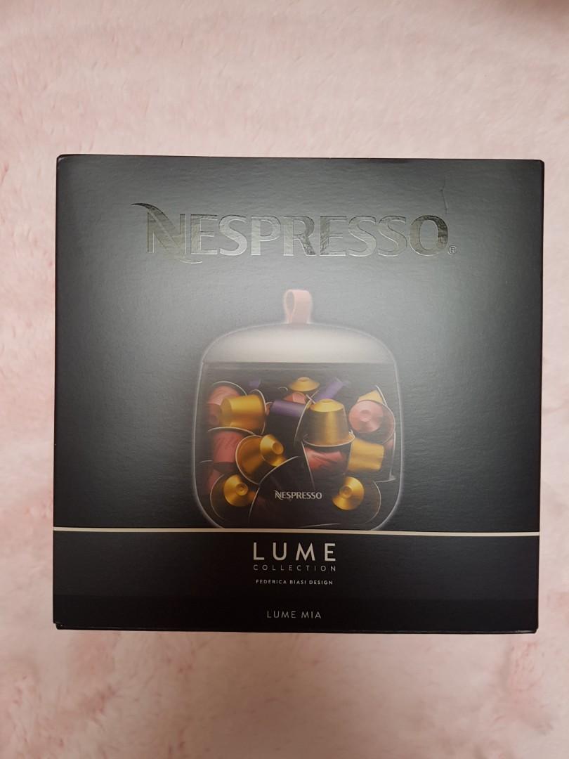 LUME Collection Mia Capsule Dispenser Glass, Furniture & Home Living ...