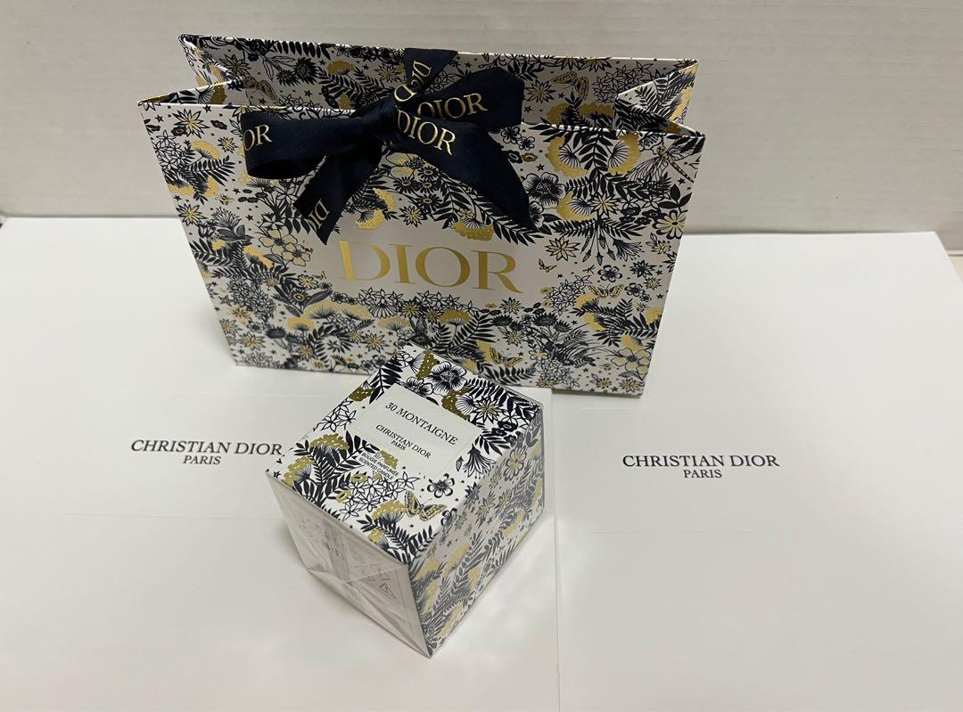 Maison Dior 30 Montaigne Limited Edition Miniature Scented Candle 85g, Beauty & Personal Care ...