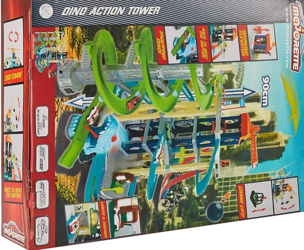 Car set - Majorette Dino Action Tower, Hobbies & Toys, Toys & Games on ...