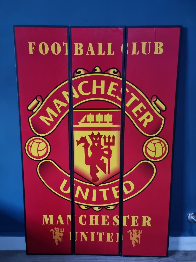 Manchester united 3-piece photo frame, Furniture & Home Living, Home ...