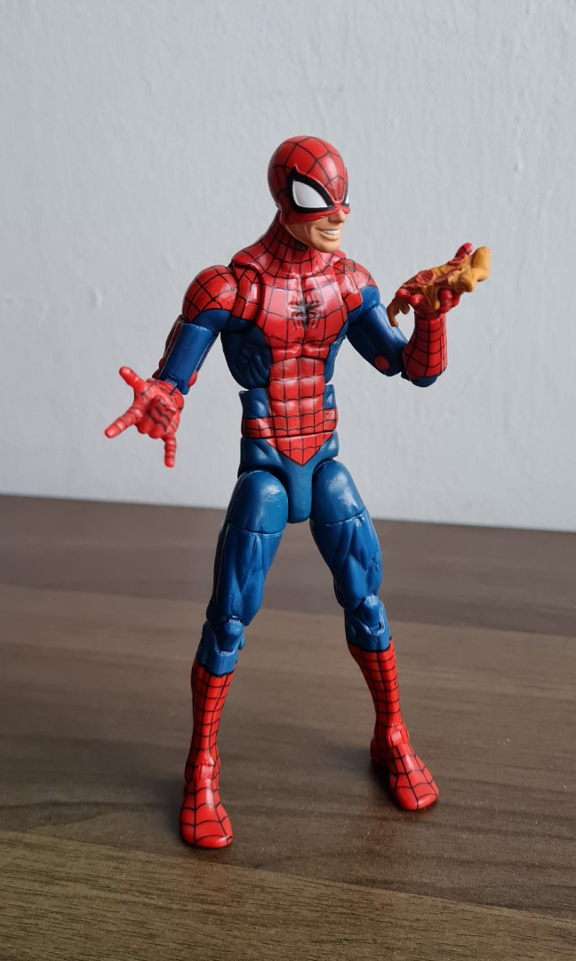 Marvel Legends pizza Spider-Man, Hobbies & Toys, Toys & Games on Carousell