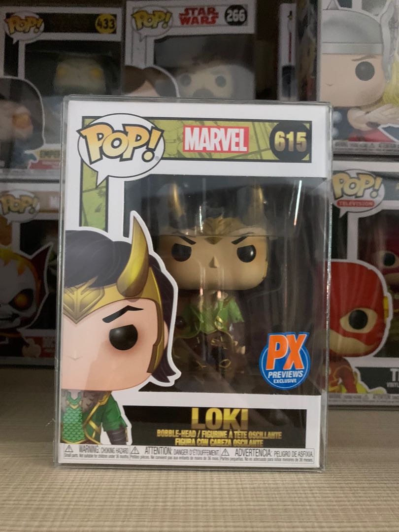 Marvel Loki Funko Pop #615, Hobbies & Toys, Toys & Games on Carousell