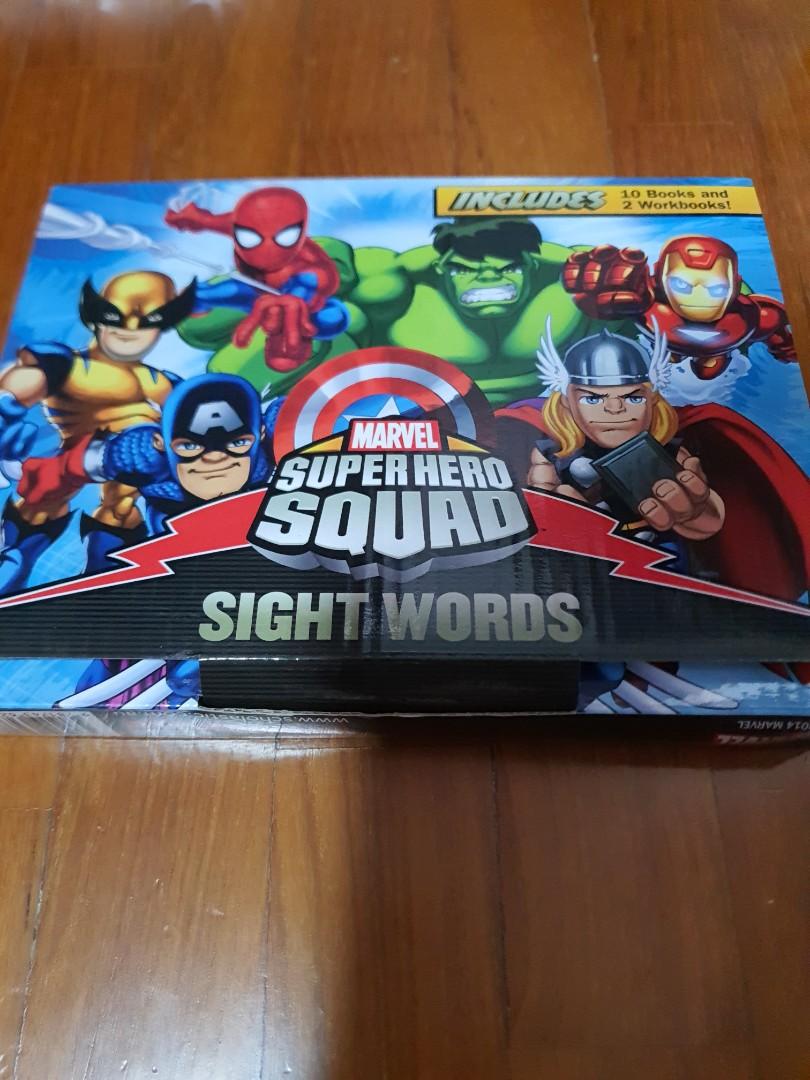 Marvel Superhero Squad Sight Words, Hobbies & Toys, Books & Magazines ...