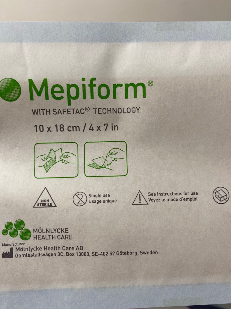 Mepiform . Prevents and reduce scars, Health & Nutrition, Medical ...