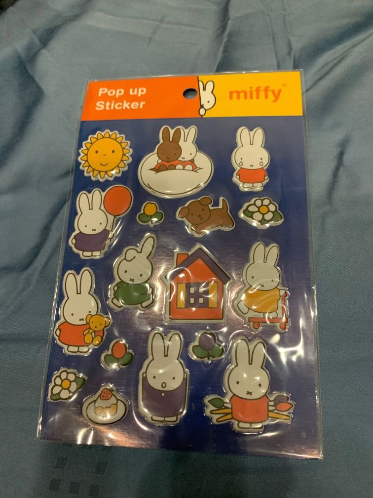 Miffy Pop Up Sticker, Hobbies & Toys, Stationery & Craft, Craft ...