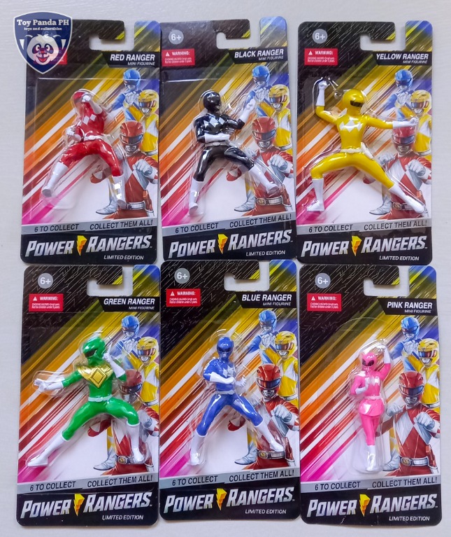 Mighty Morphin Power Rangers Limited Edition Mini Figurine Set, Hobbies ...