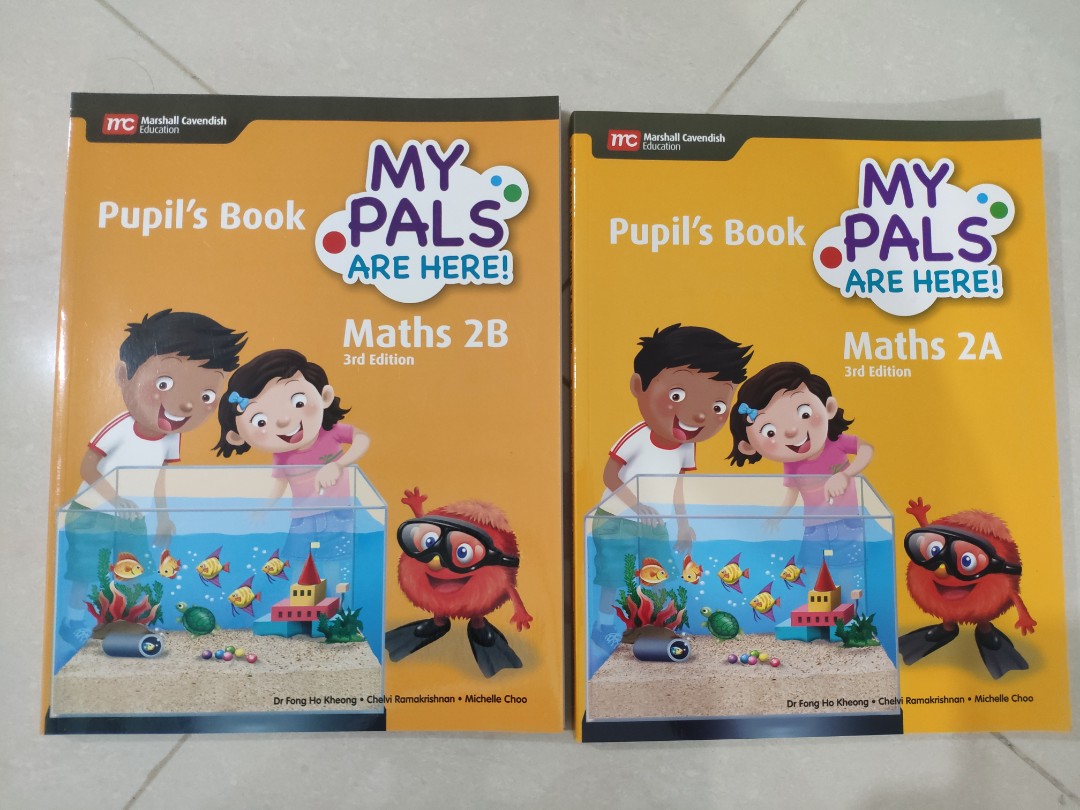 My Pals Are Here Math 2A 2B Pupil's Book, Hobbies & Toys, Books ...
