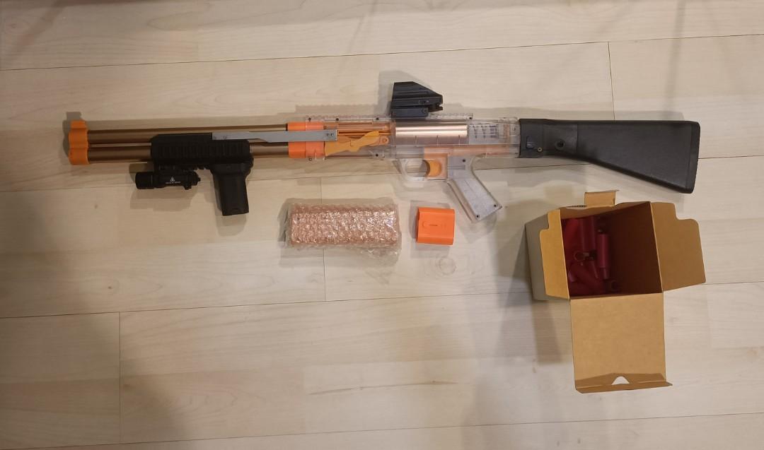 Nerf Firefly Shell Ejecting Shotgun, Hobbies & Toys, Toys & Games on ...